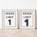 Editable Speed Limit Sign, Race Car Birthday Party Sign, Two Fast Bday ...
