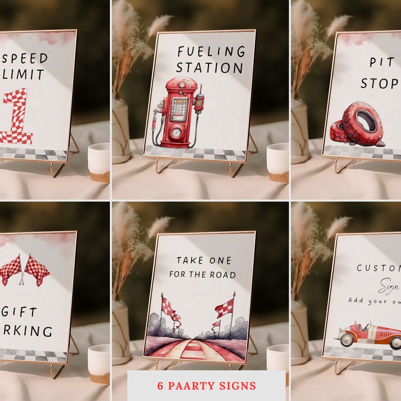 Racing to One Party - Etsy