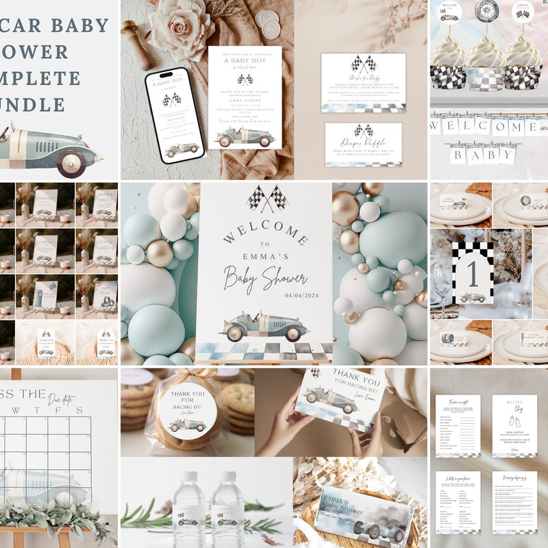 Car Themed Baby Shower Gift - 60+ Gift Ideas for 2025
