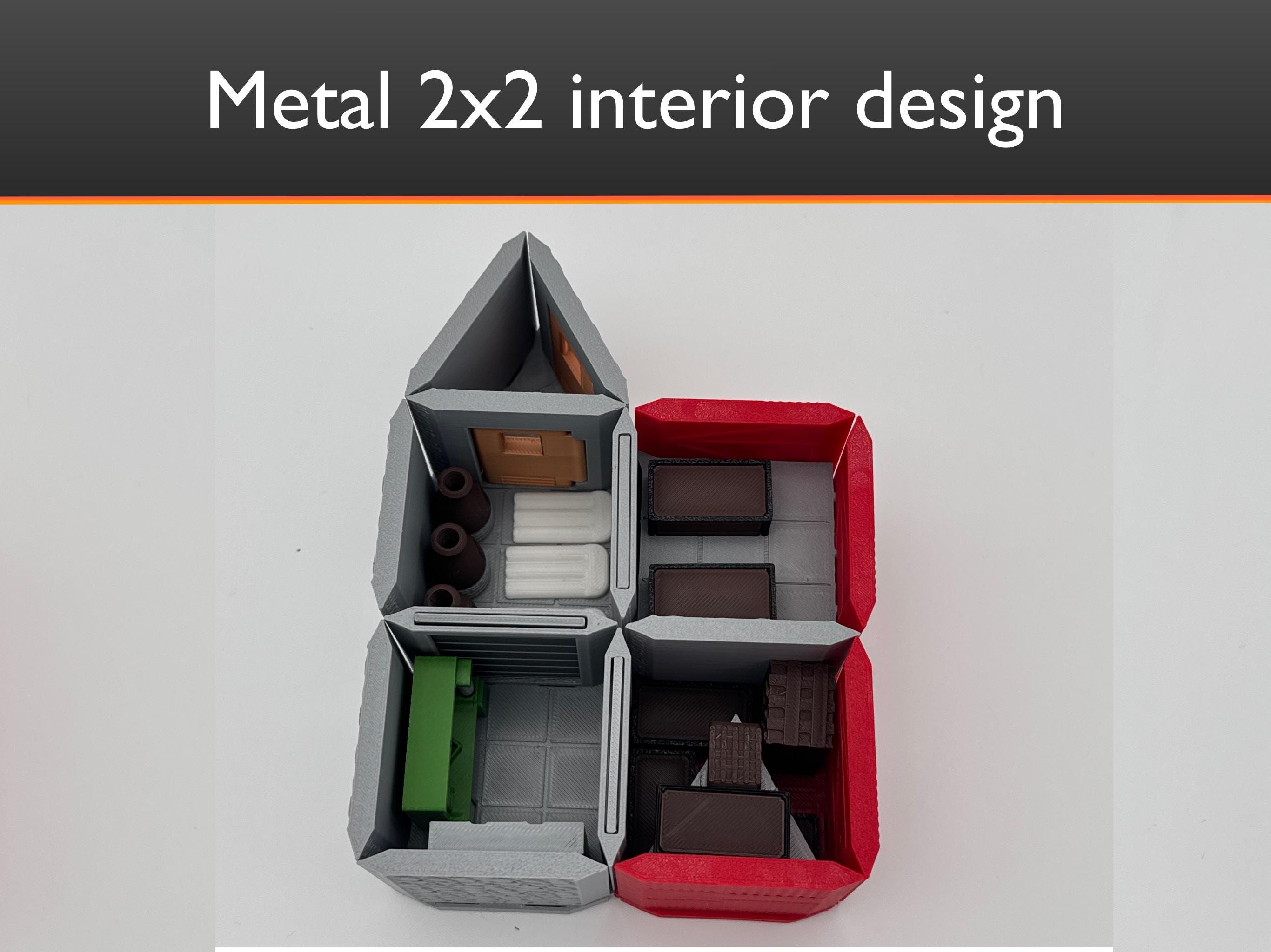 Building Blocks 2x2 Kit Inspired From Rust - Etsy