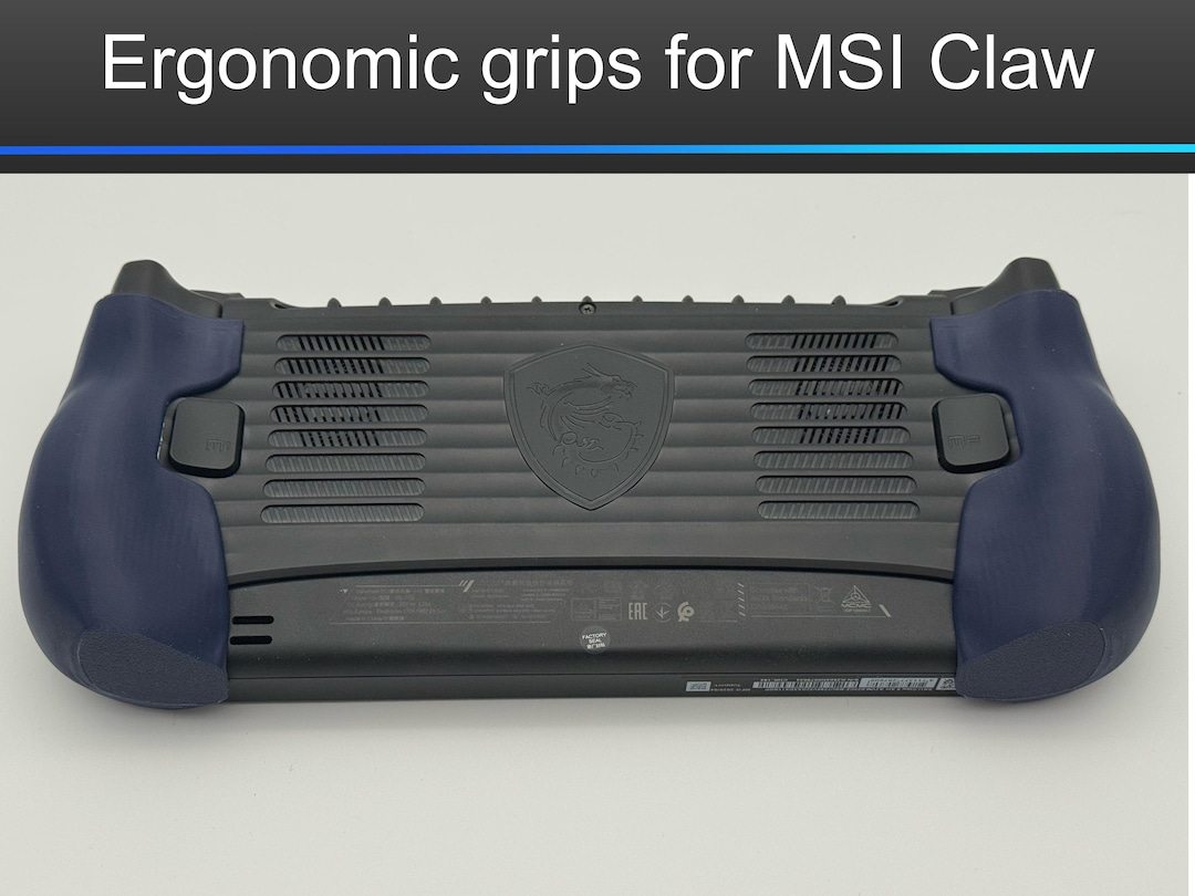 Ergonomic Grips for MSI Claw 8 AI+ to Reduce Palm Fatigue Improve Grip ...