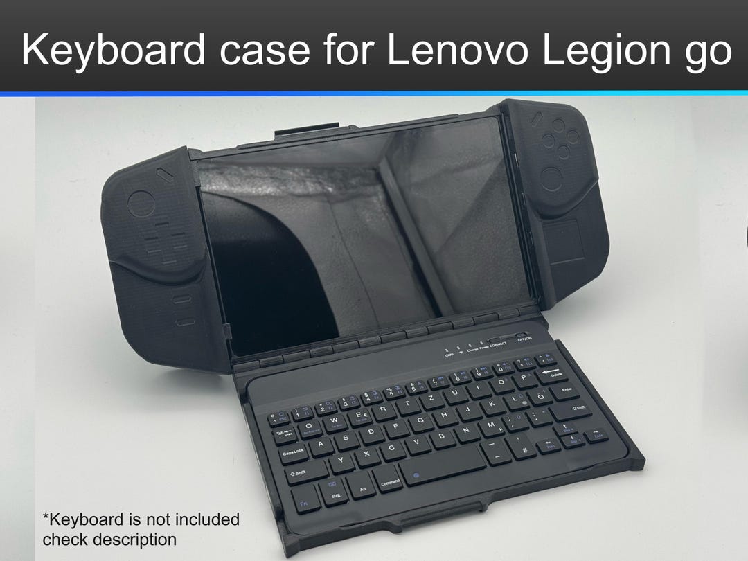 Keyboard Case for Lenovo Legion Go, Hybrid Case Which Includes Folding ...