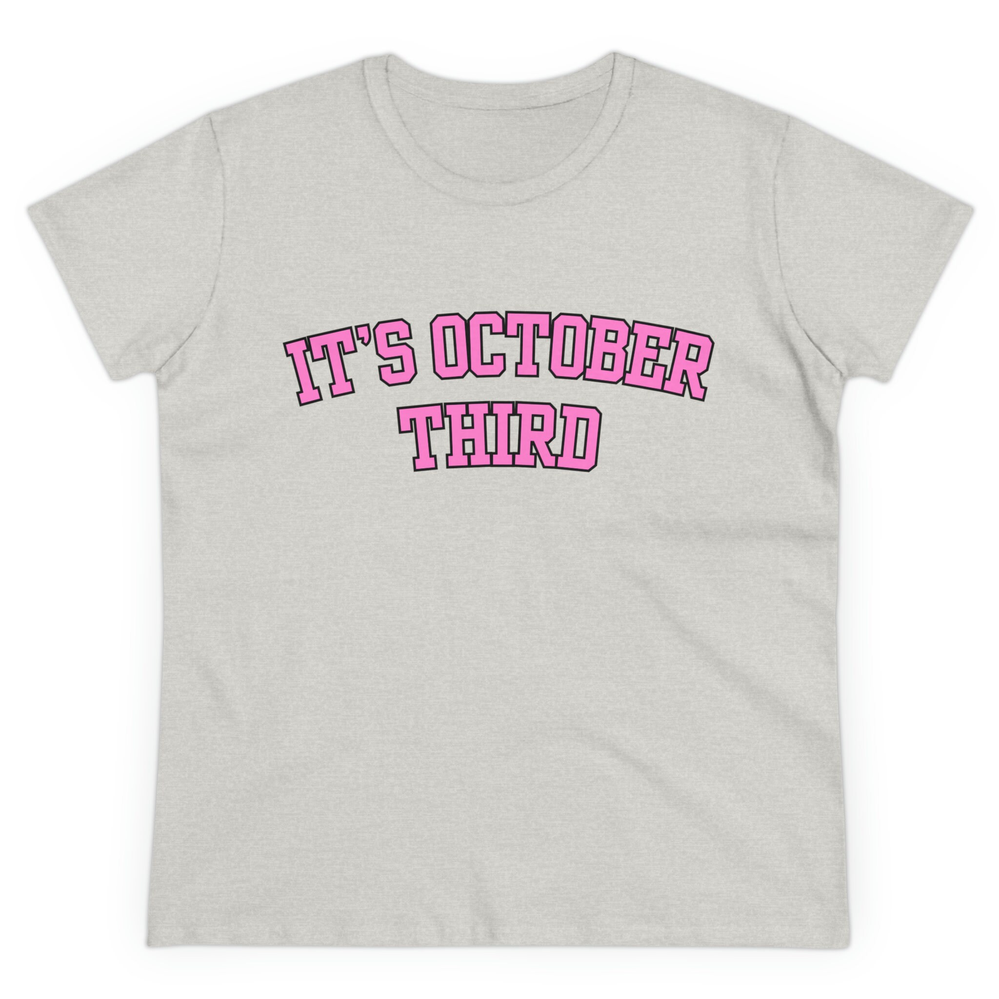 It's October 3rd Y2K Tee Shirt, Movie Quote Shirt, Halloween Shirt, Its ...