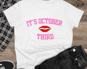 It's October 3rd Y2K Tee Shirt, Movie Quote Shirt, Halloween Shirt, Its ...