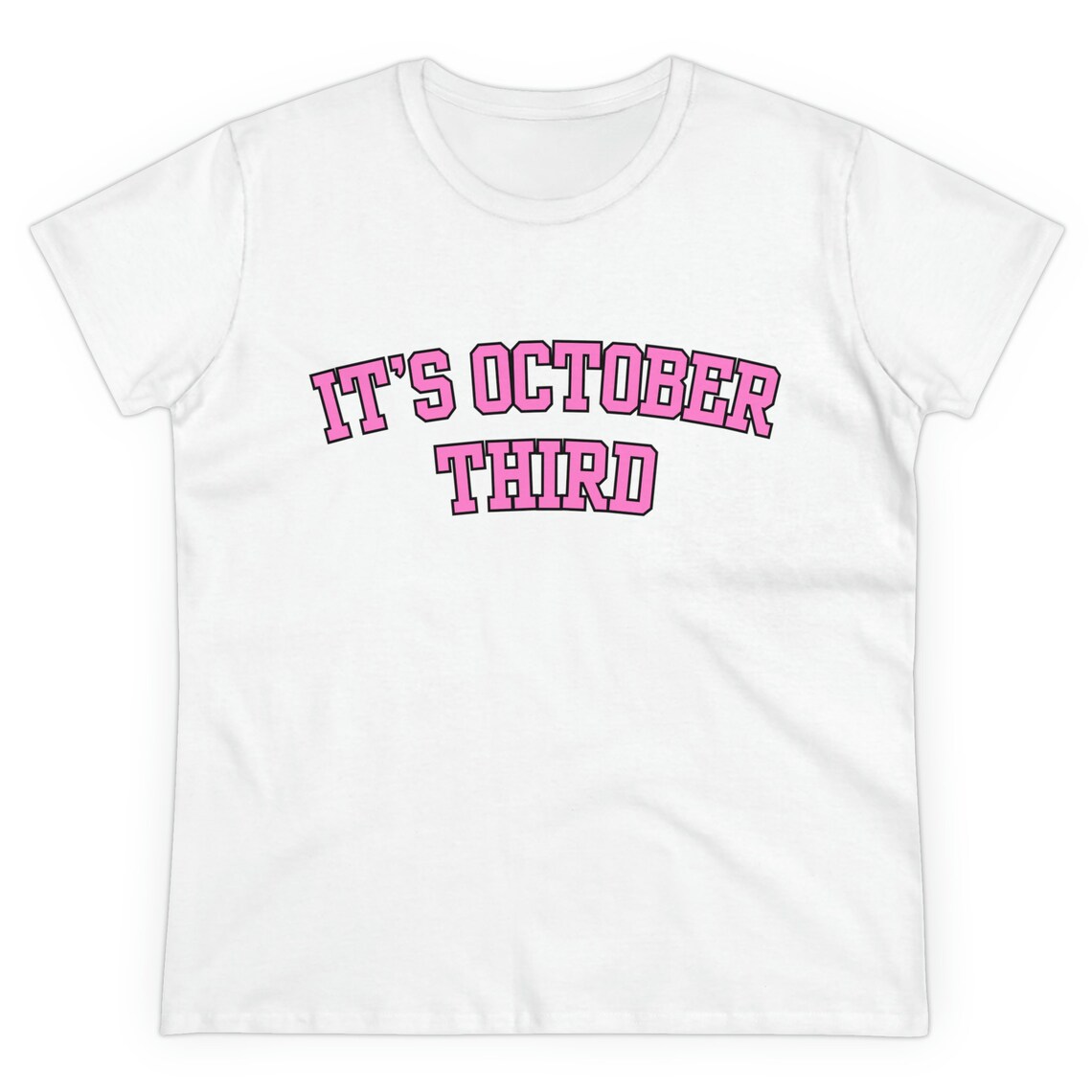 It's October 3rd Y2K Tee Shirt, Movie Quote Shirt, Halloween Shirt, Its ...