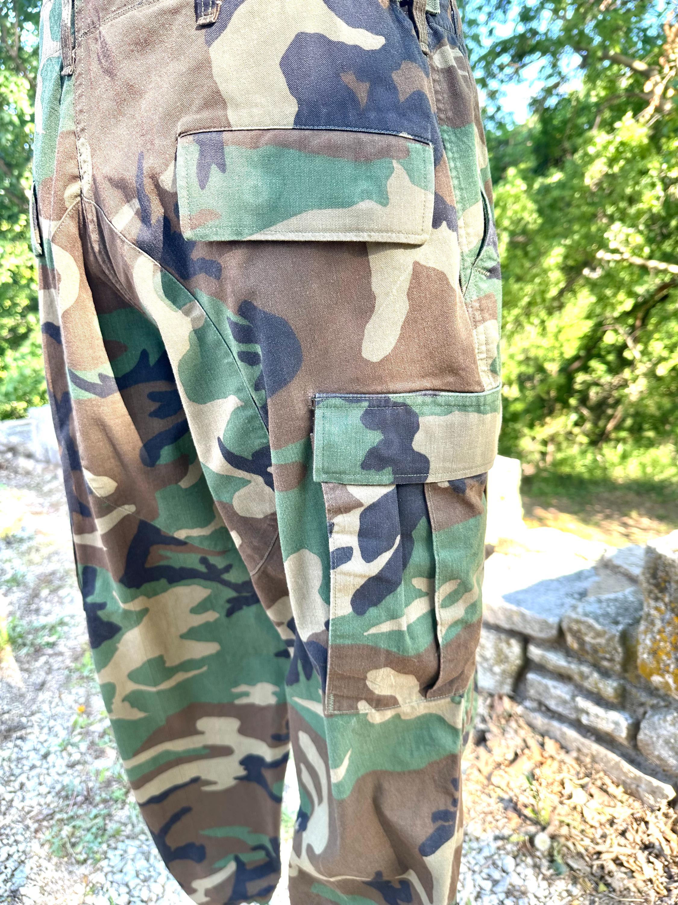 Vintage Military Army Camo Fatigues Pants, Size 38/32 - Etsy