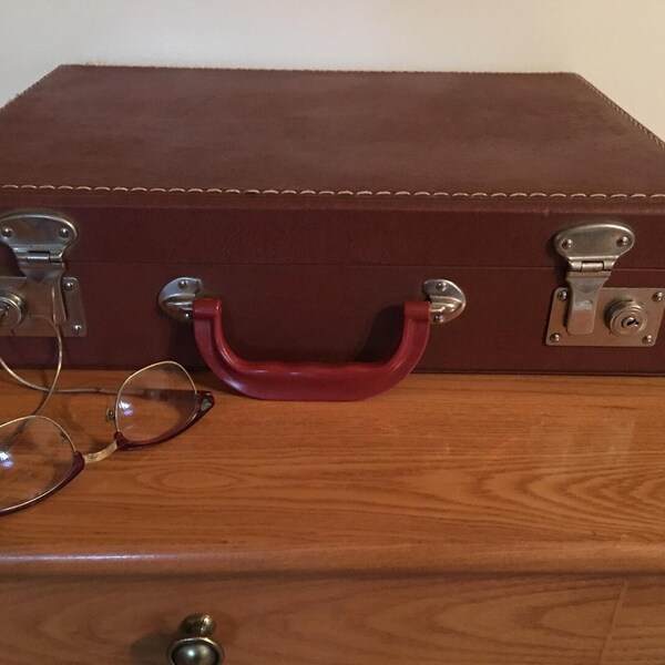 Vintage Briefcase - Etsy