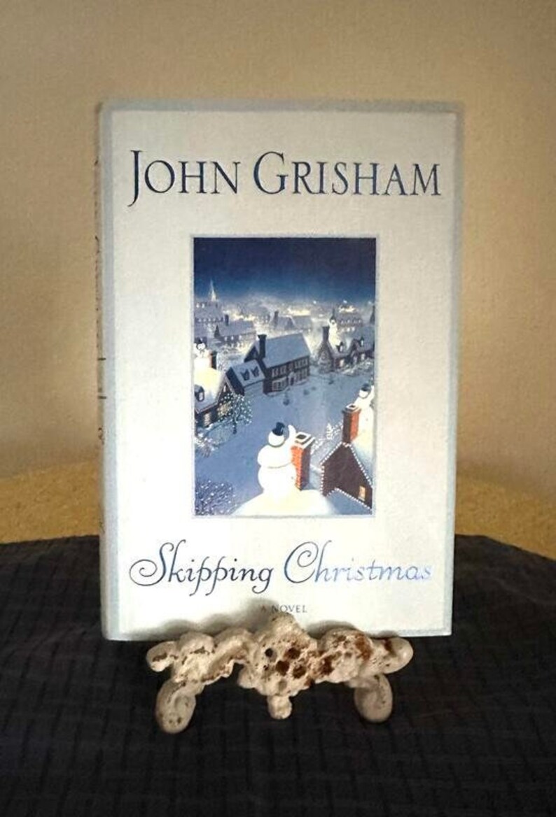 John Grisham "skipping Christmas, First Edition November 2001 - Etsy