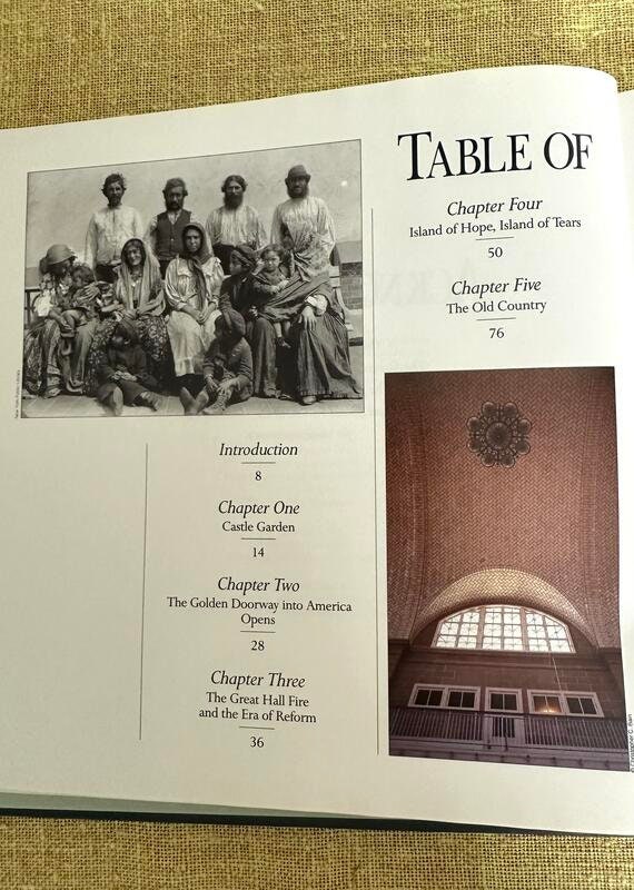 History of "ellis Island, Gateway to the American Dream", 1991 - Etsy