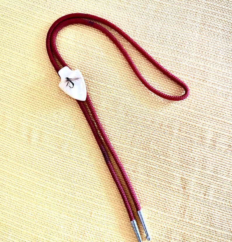 Vintage Fishing Cap and Bolo Tie - Etsy