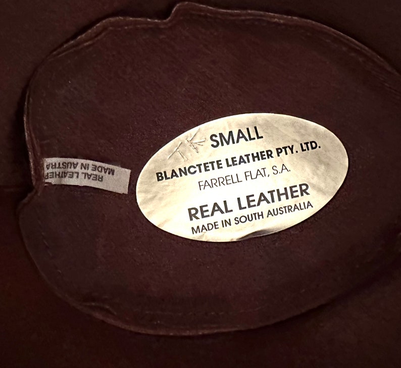 Vintage Suede Leather Bush Hat, Size Small, Made in South Australia - Etsy