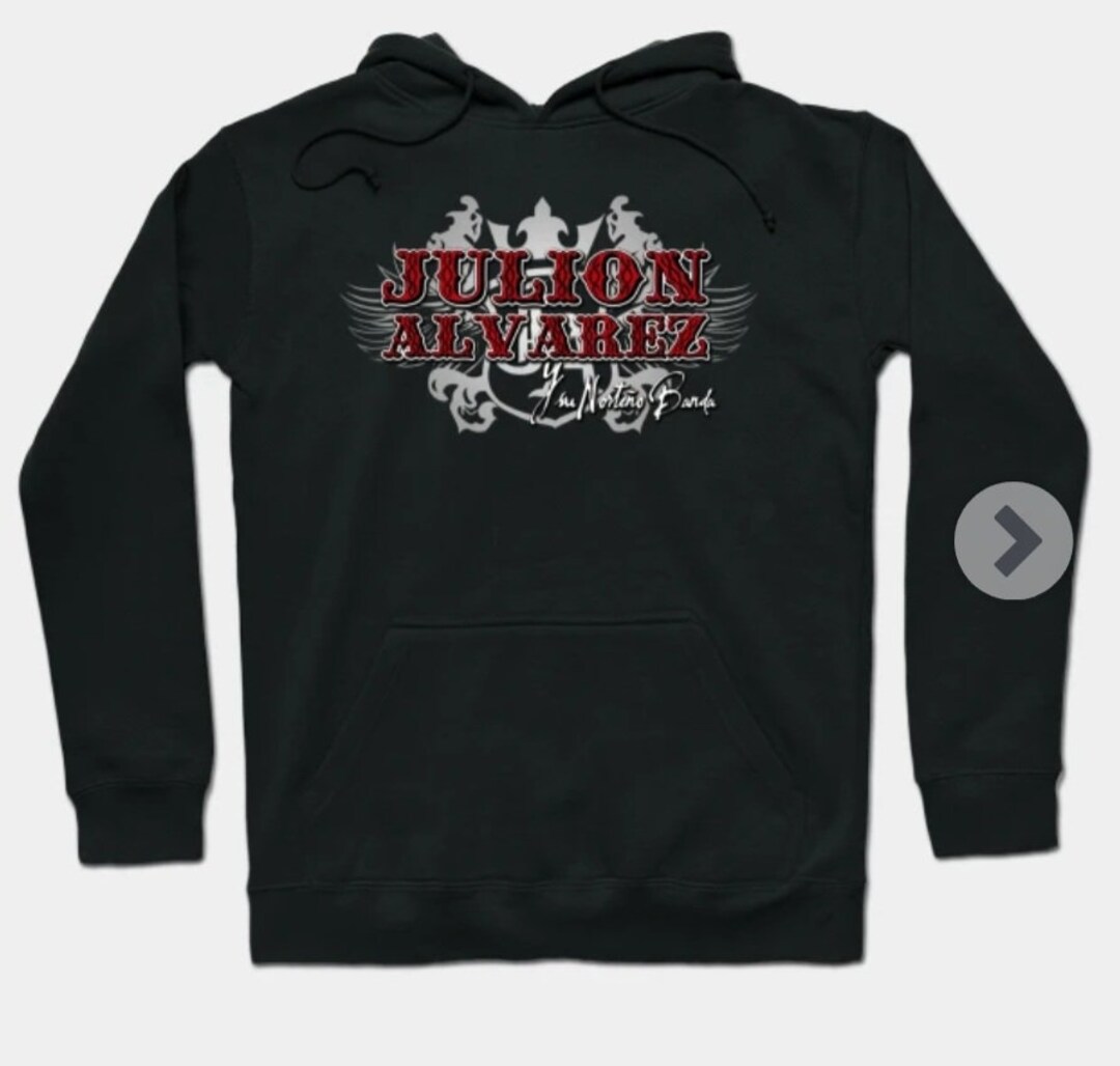 Julion Alvarez Y Su Norteño Banda Embroidery Hoodie - Etsy