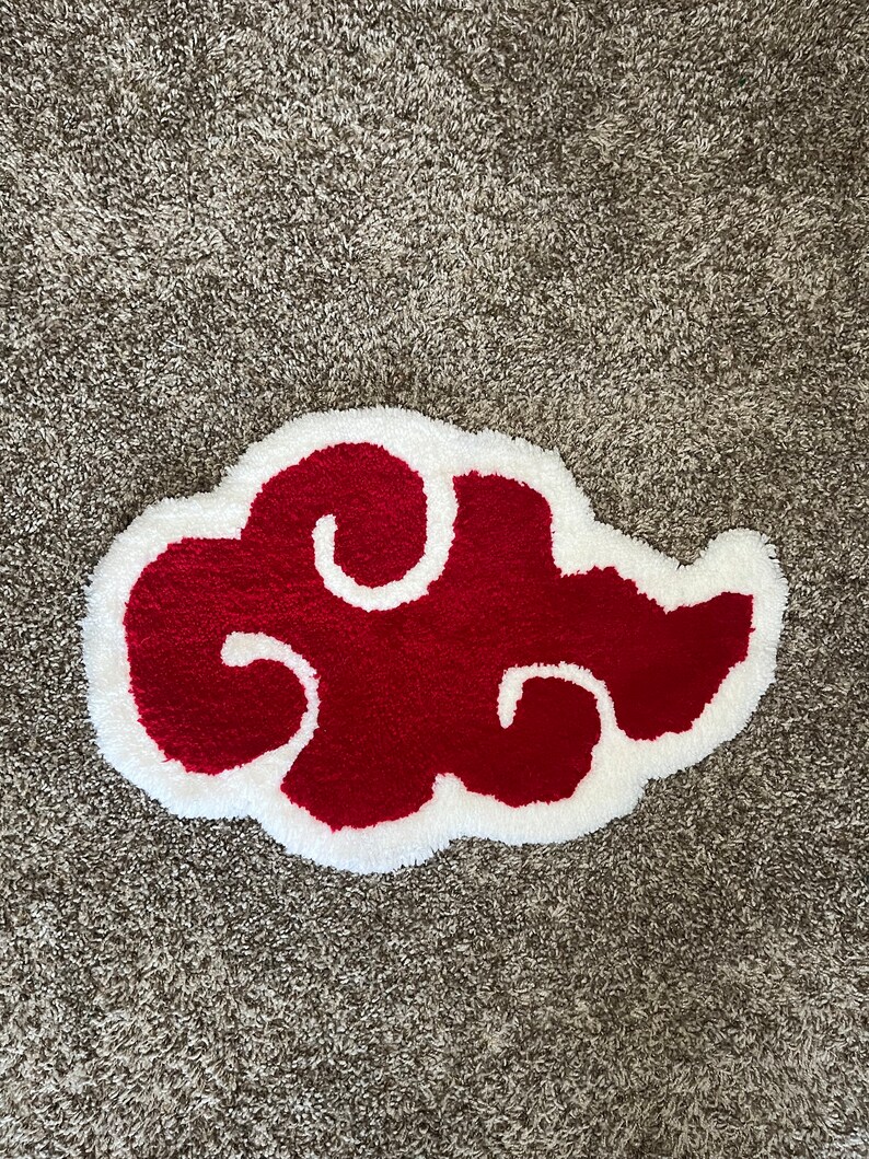 Akatsuki Cloud Rug - Etsy