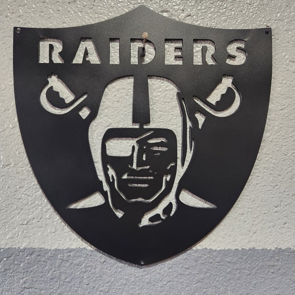 Las Vegas Raiders Mancave Signs - Etsy