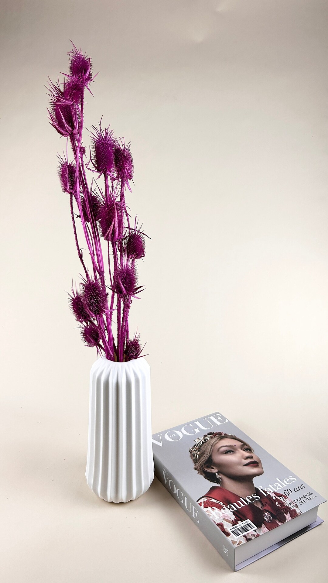 Preserved Thistle / Preserved Pink Thistle / Dried Thistle Flowers ...