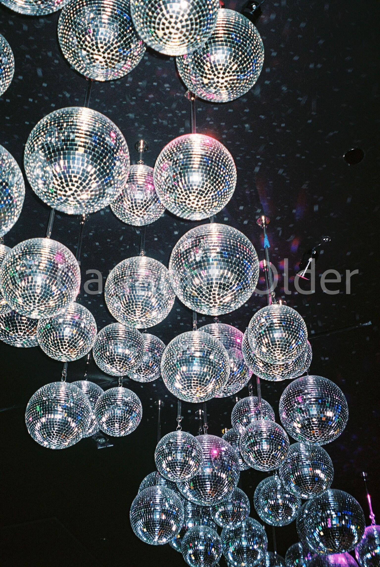 Disco Balls Physical Print, Preppy Wall Art, Trendy Wall Art, Girly ...