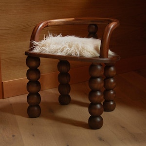 Handcrafted Bead Chair | Solid Wood | Custom Made - Etsy