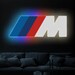M Power Neon Sign BMW Logo Neon Sign M Power Logo Sign Bmw - Etsy