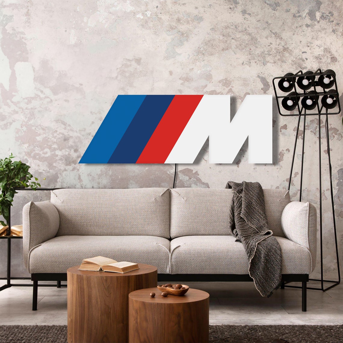M Power Neon Sign BMW Logo Neon Sign M Power Logo Sign Bmw - Etsy
