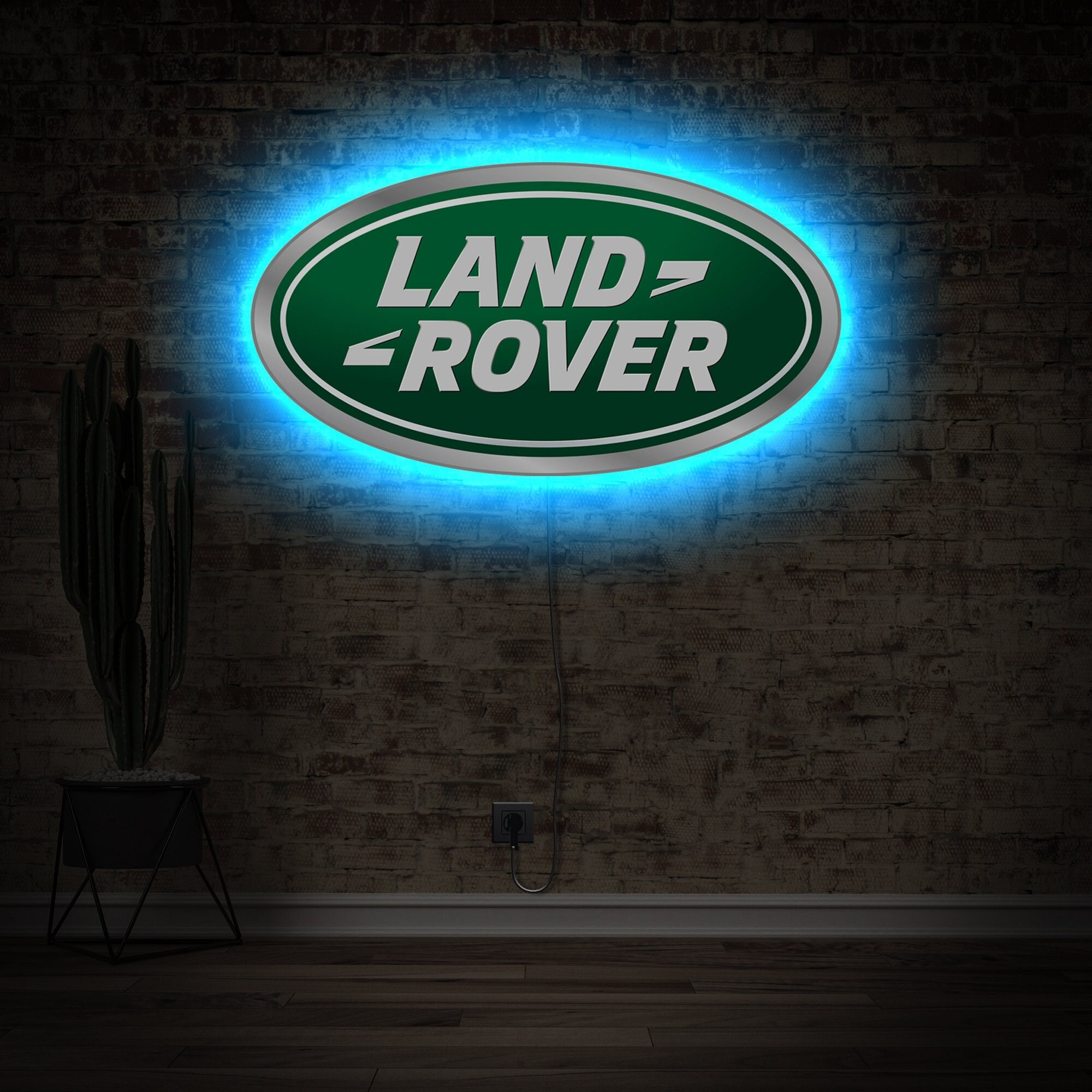 Land Rover Logo Light Land Rover Led Sign Land Rover Neon - Etsy