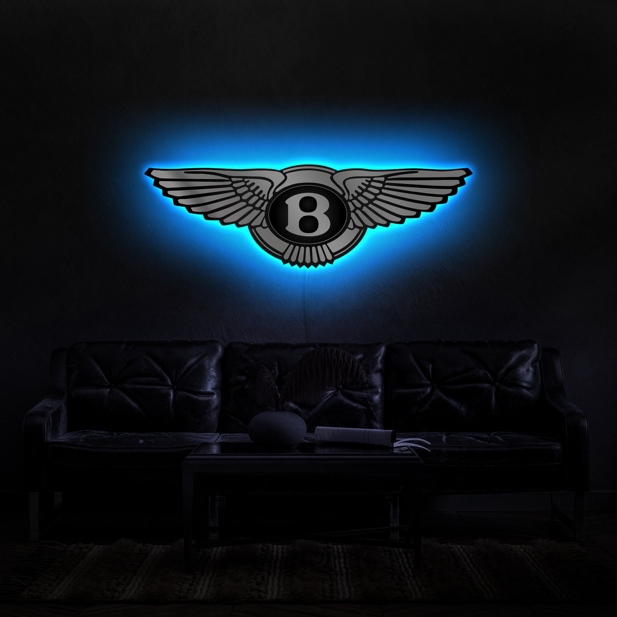 Bentley Logo Light Bentley Neon Sign Bentley Led Sign - Etsy