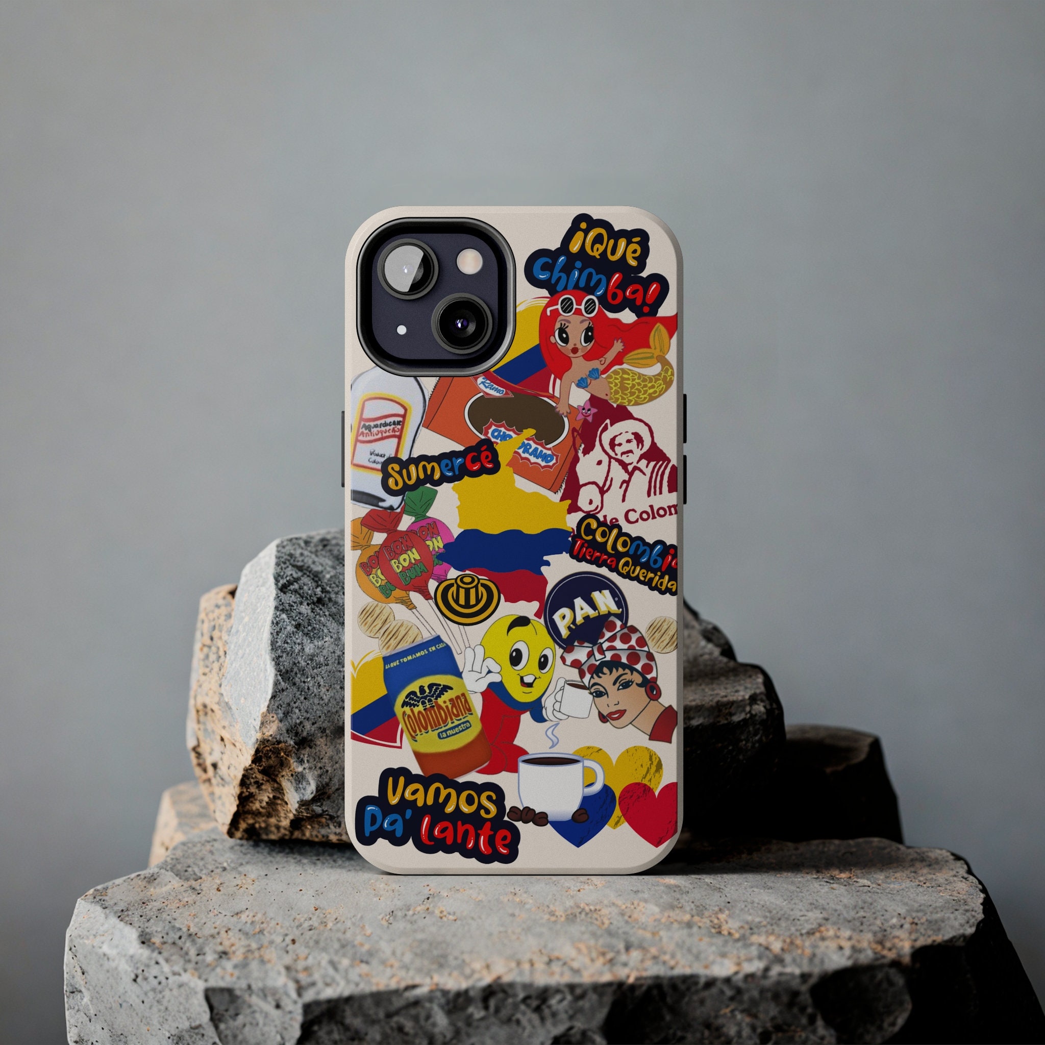 Colombia Collage iPhone Case: Colombian Souvenir Stickers - Etsy