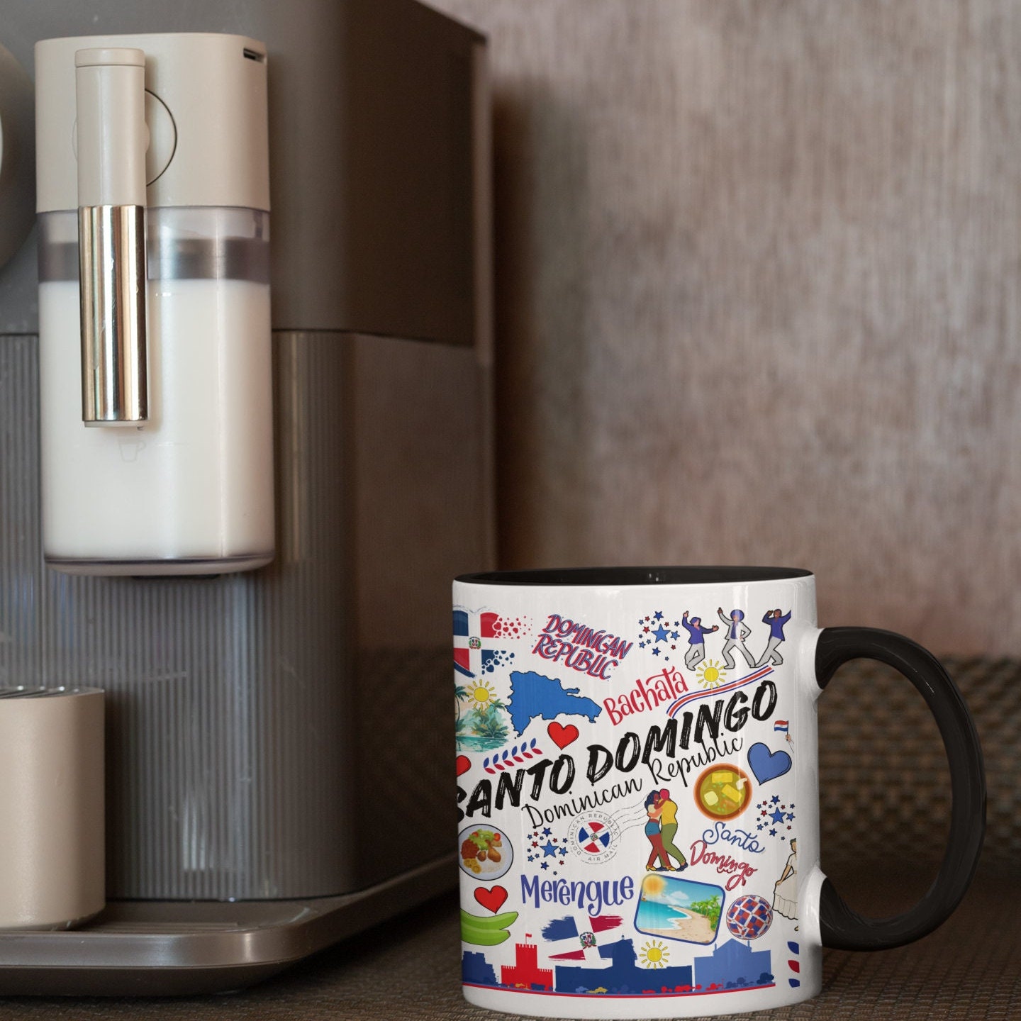 Santo Domingo Coffee Cup, Dominican Republic Souvenir, Birthday Gift ...