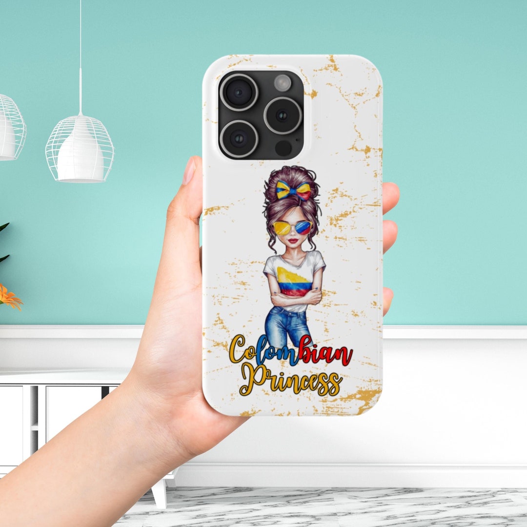 Colombia Phone Case, Colombia Colombian Princess iPhone Case, iPhone 14 ...