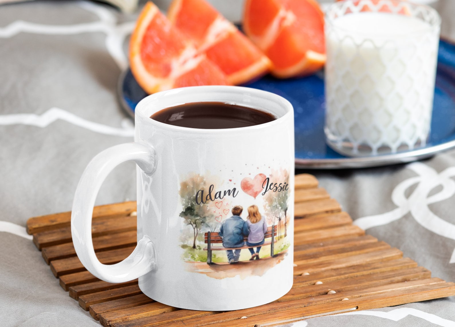 Custom Love Mug Boyfriend Girlfriend Love Gift Anniversary Cup Present ...