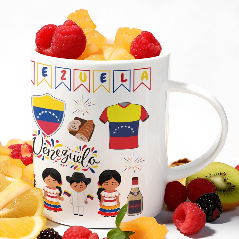 Venezuela Souvenir Ceramic Coffee Mug, Ideal Venezuelan Gift for Any ...