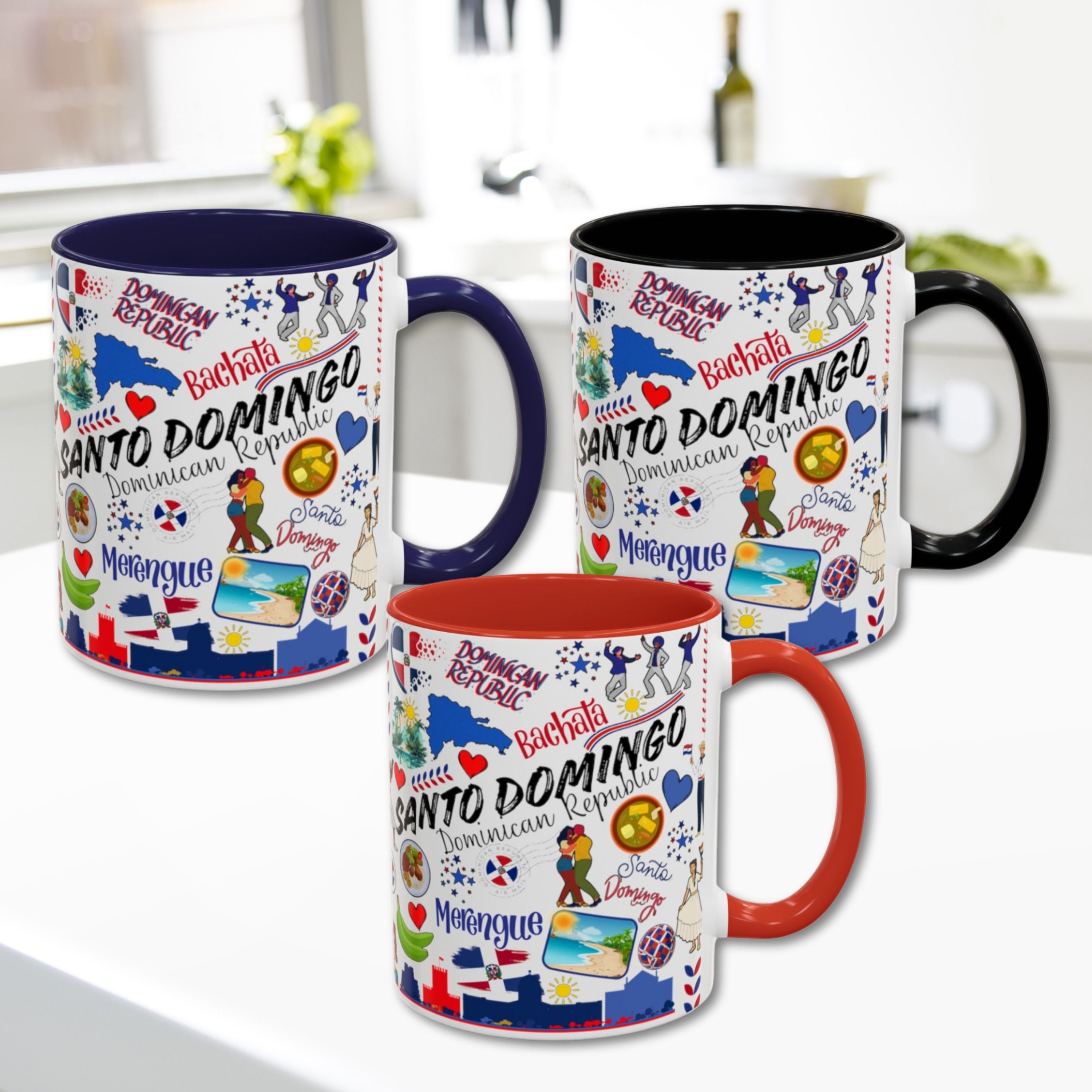 Santo Domingo Coffee Cup, Dominican Republic Souvenir, Birthday Gift ...