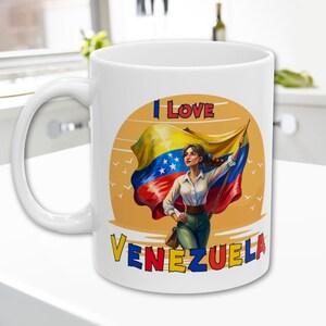 Venezuela Souvenir Ceramic Coffee Mug, Ideal Venezuelan Gift for Any ...