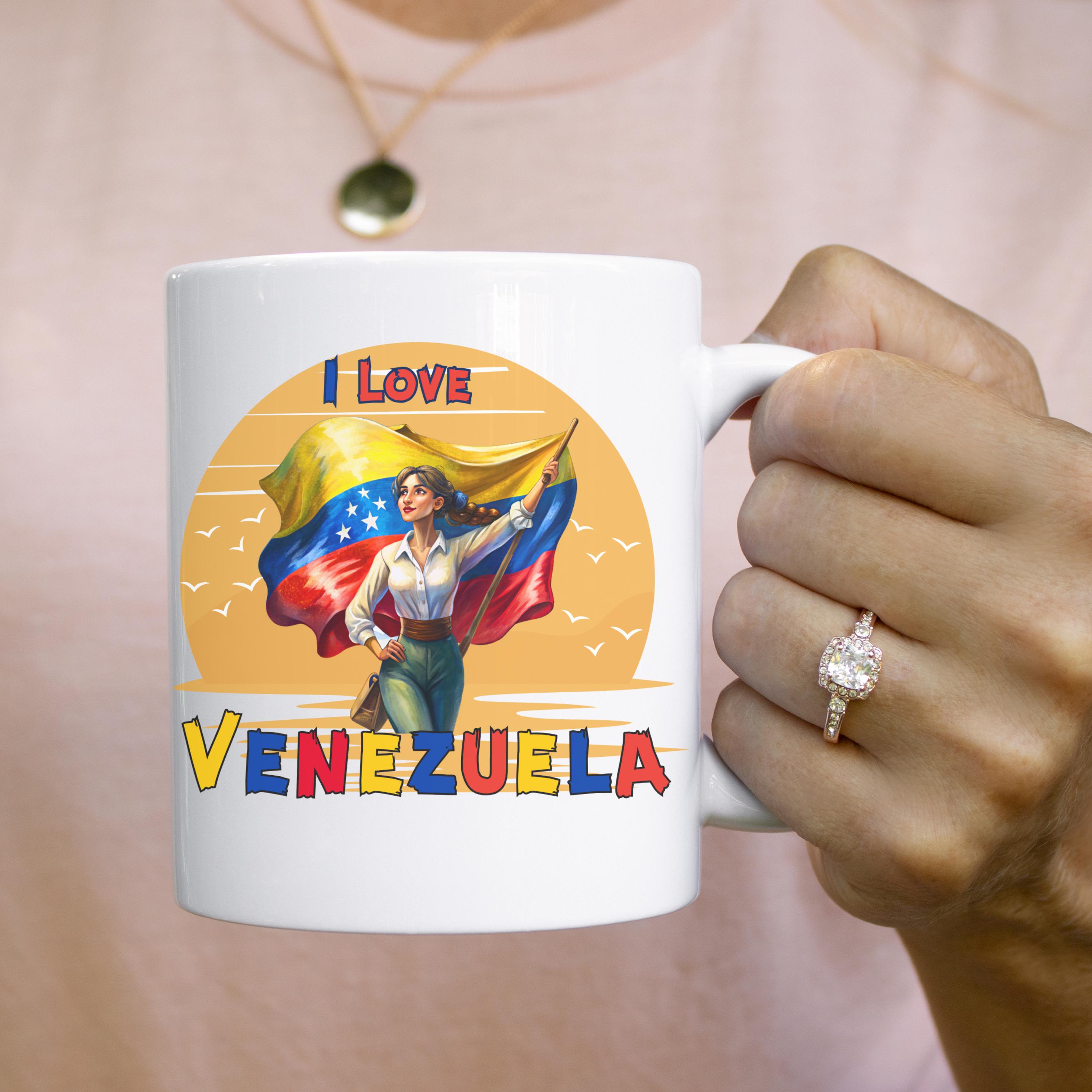 Venezuela Souvenir Ceramic Coffee Mug, Ideal Venezuelan Gift for Any ...