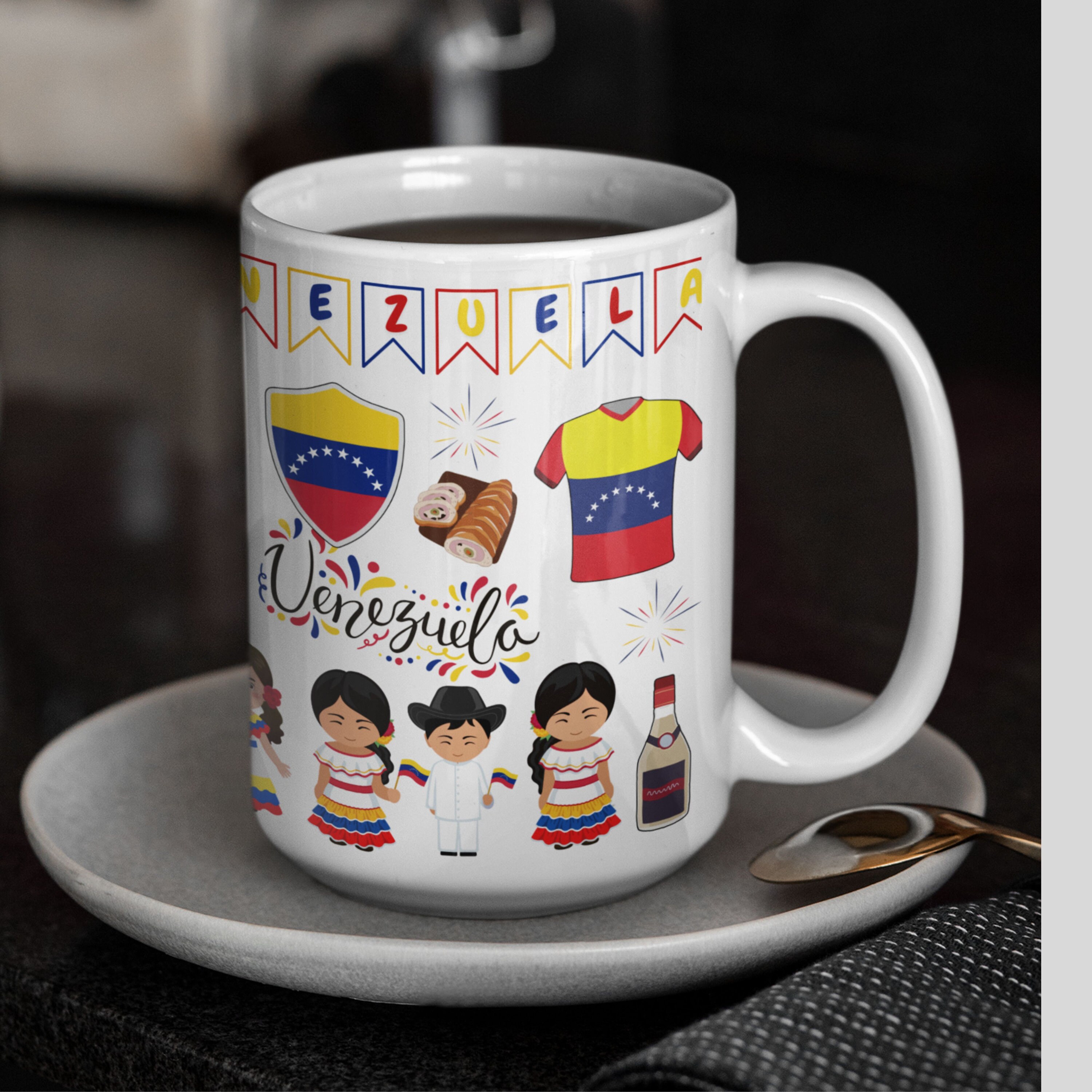 Venezuela Souvenir Ceramic Coffee Mug, Ideal Venezuelan Gift for Any ...
