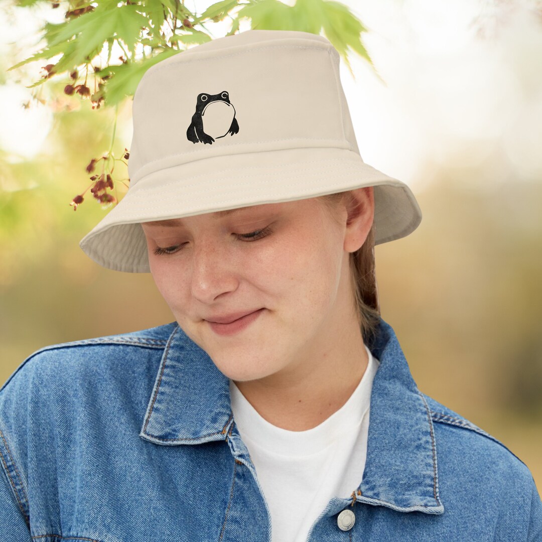 Matsumoto Hoji Japanese Frog Hat-grumpy Japanese Frog Hat Aesthetic ...