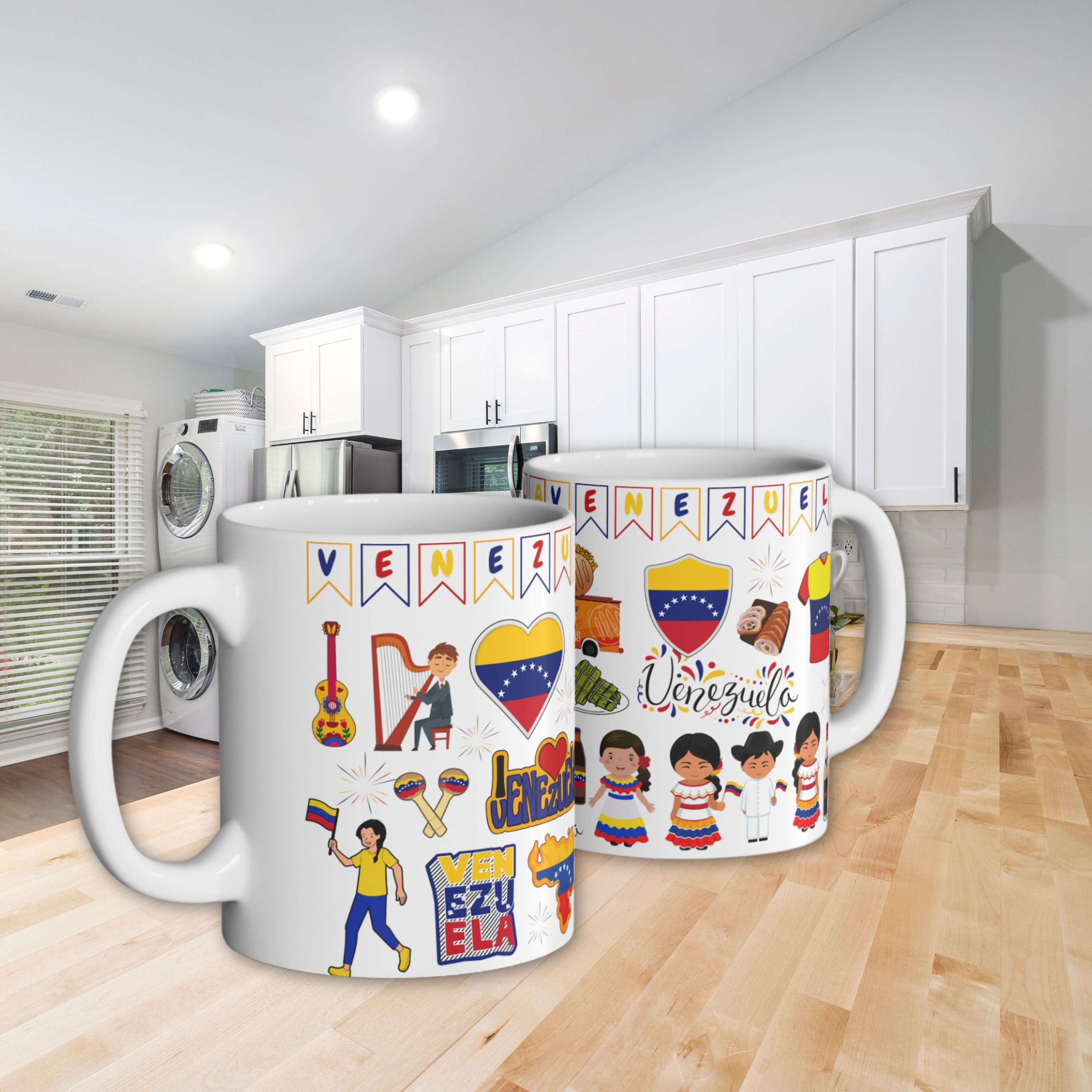Venezuela Souvenir Ceramic Coffee Mug, Ideal Venezuelan Gift for Any ...