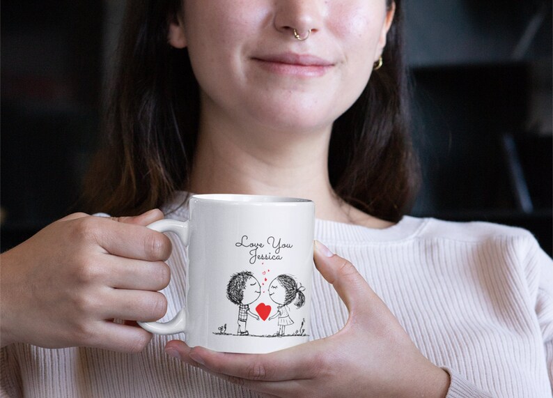 Custom Love Mug Boyfriend Girlfriend Love Gift Anniversary Cup Present ...