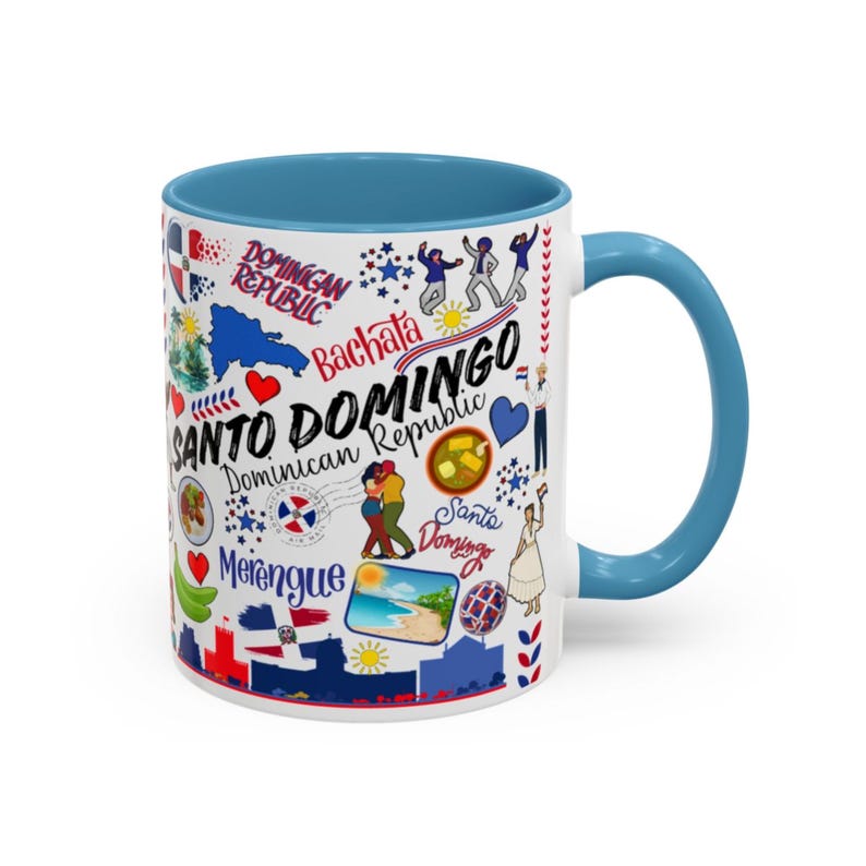 Dominican Republic Mug – Santo Domingo Souvenir – Caribbean Travel Gift ...