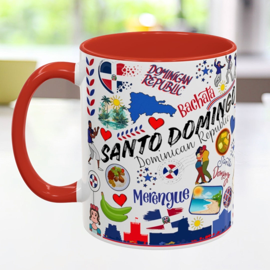 Santo Domingo Coffee Cup, Dominican Republic Souvenir, Birthday Gift ...