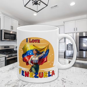 Venezuela Souvenir Ceramic Coffee Mug, Ideal Venezuelan Gift for Any ...