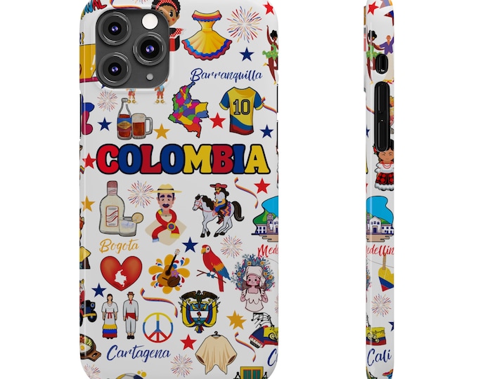 Colorful Phone Cover With Authentic Colombian Artwork, Phone Case ...