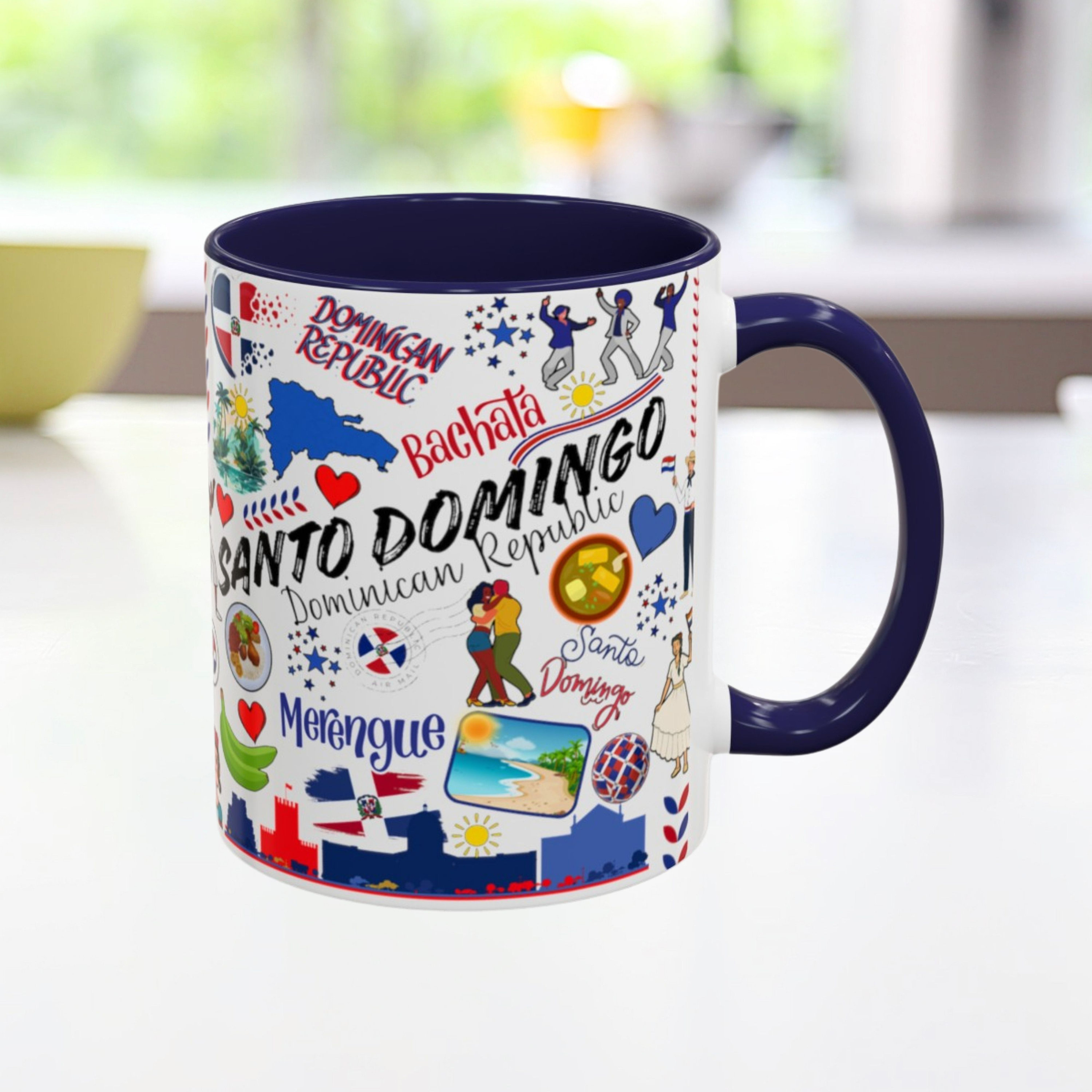 Santo Domingo Coffee Cup, Dominican Republic Souvenir, Birthday Gift ...