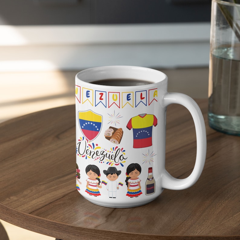 Venezuela Souvenir Ceramic Coffee Mug, Ideal Venezuelan Gift for Any ...