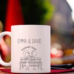 Custom Love Mug Boyfriend Girlfriend Love Gift Anniversary Cup Present ...