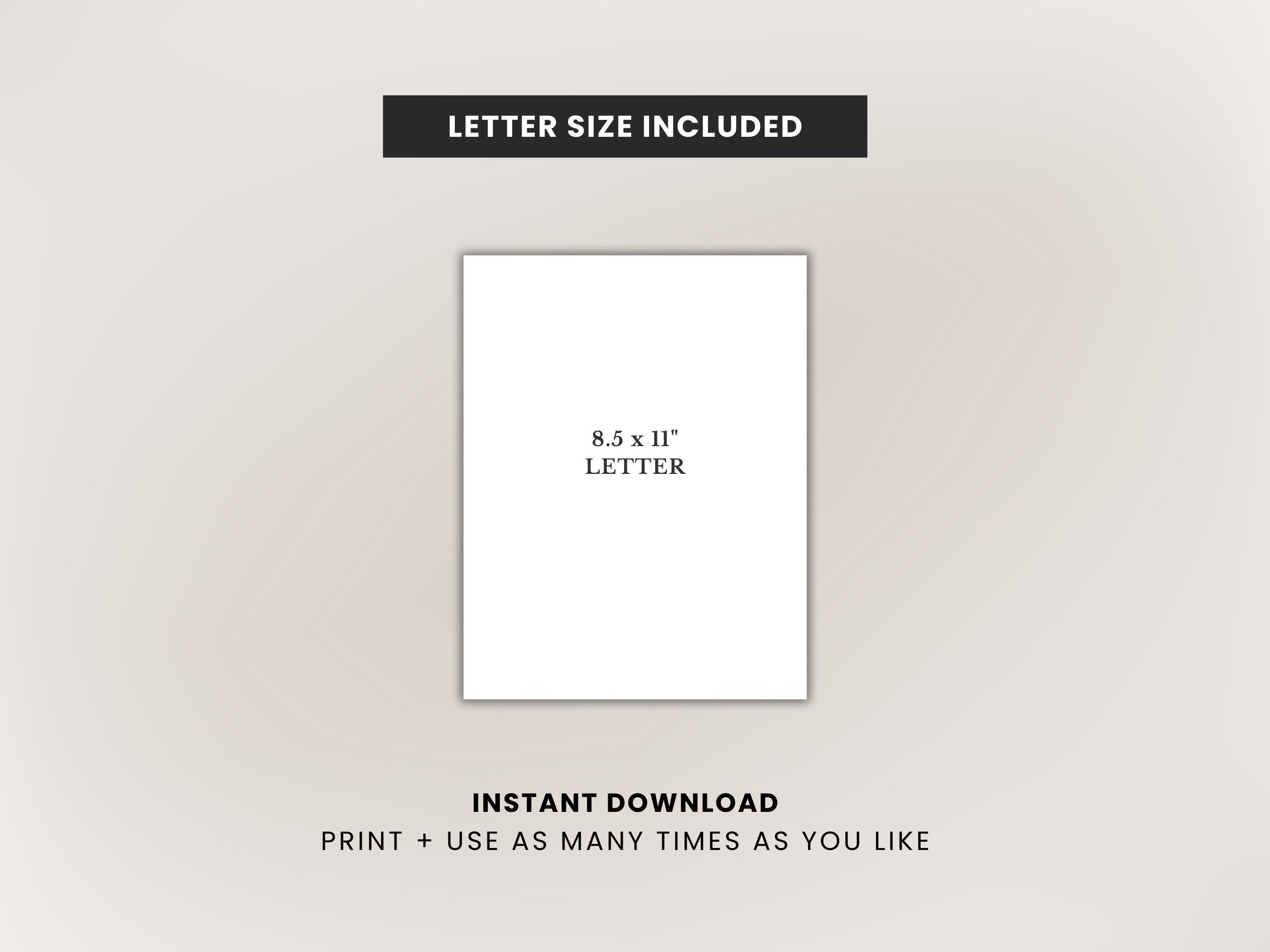 Printable Auto Mileage Log • Small Business Mileage Record • Odometer ...