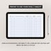 Printable Checkbook Register • Landscape 8.5 X 11in Orientation • 28 ...