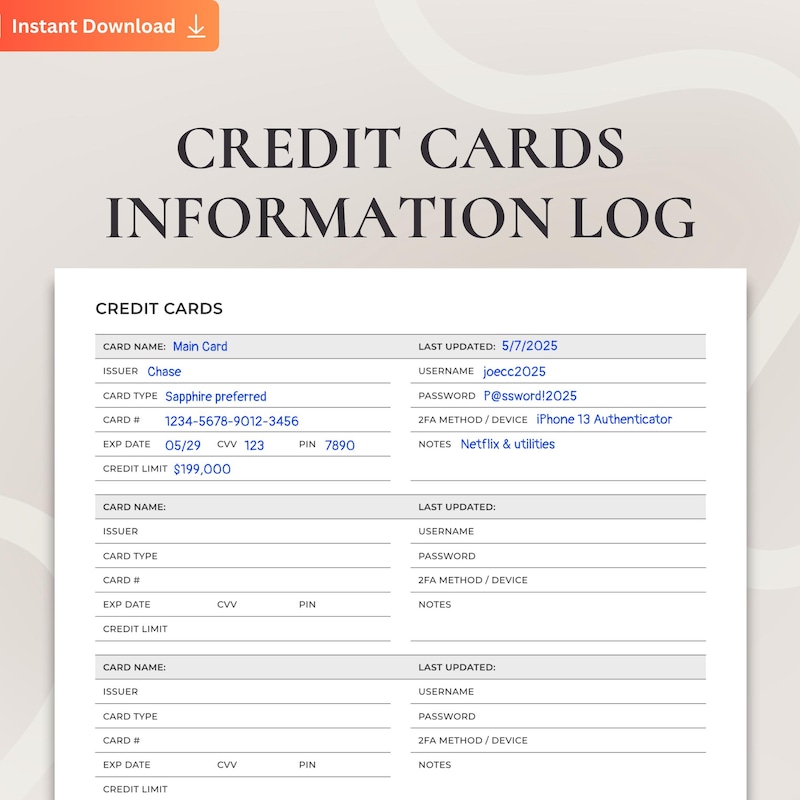 Log Cards - Etsy