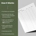 Oil Change Log • Oil Change Tracker • Oil Change Record • Oil Filter ...