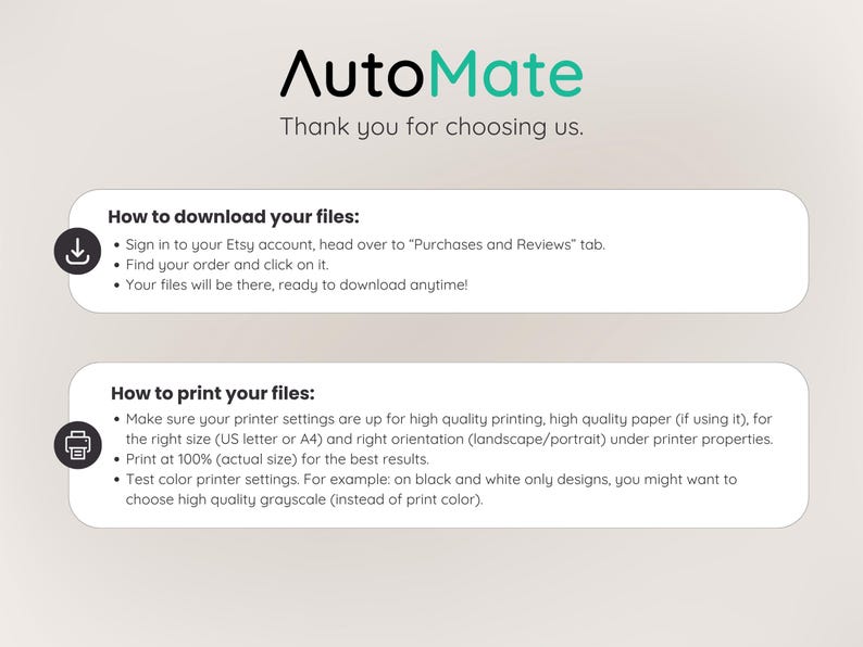 Printable Auto Mileage Log • Small Business Mileage Record • Odometer ...