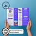 Bi-fold Welcome Brochure for Turo Hosts Welcome Flyer Half-fold FAQ ...